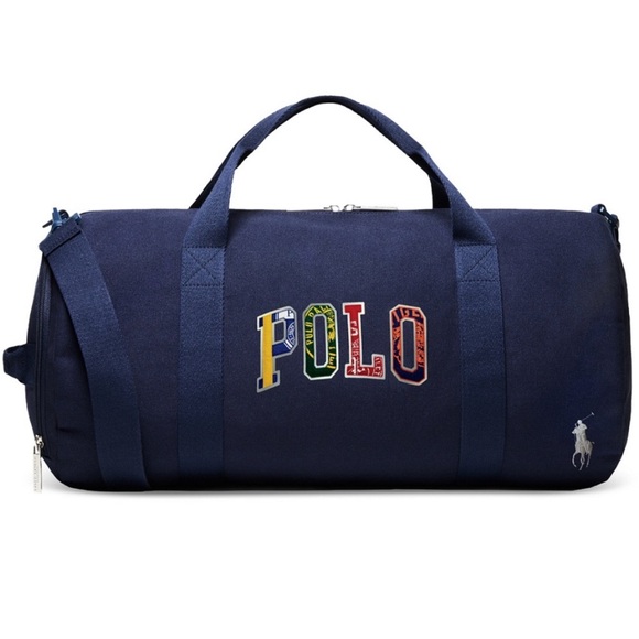 Polo Ralph Lauren | Bags | Polo Ralph Lauren Fragrance Blue Duffel Bag ...